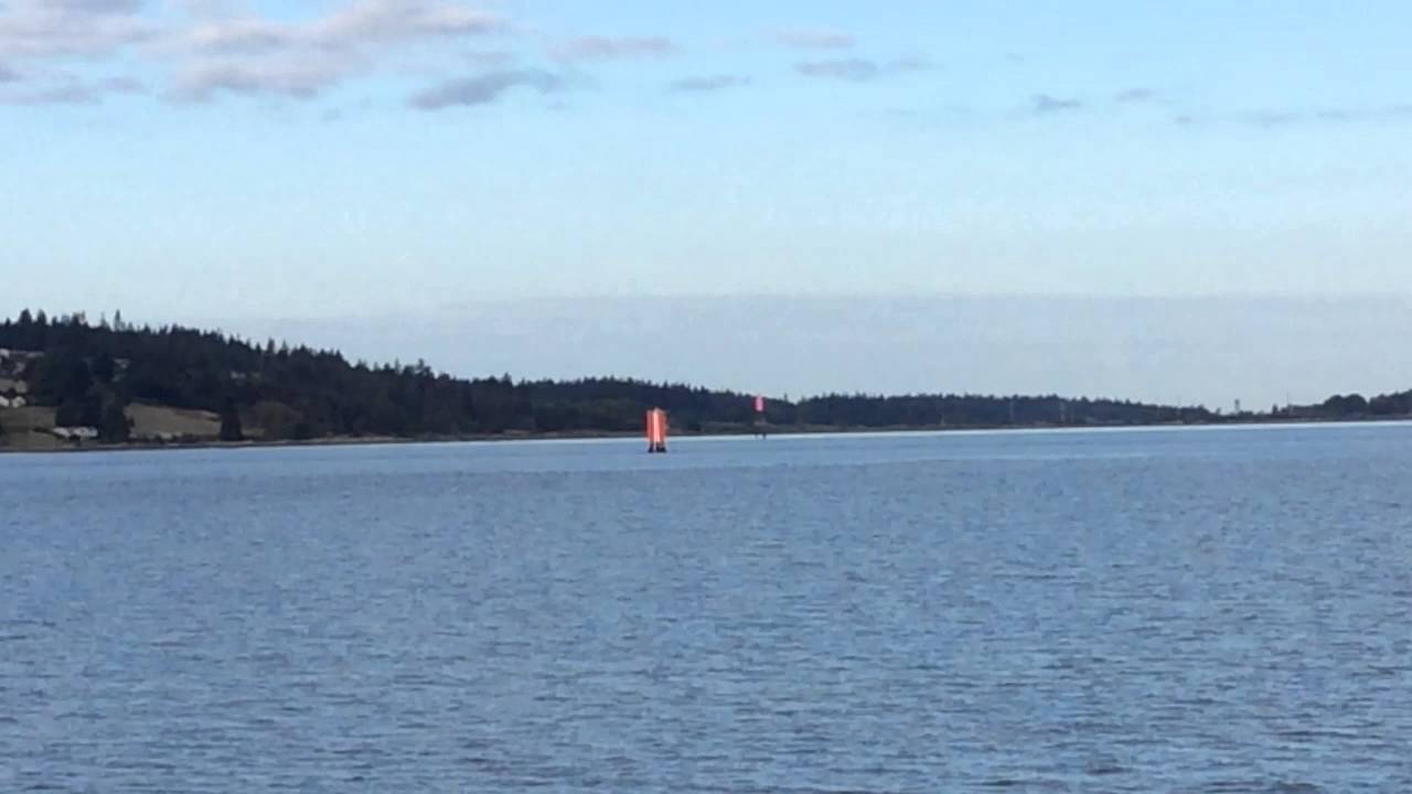 Swinomish Channel Range Markers - YouTube