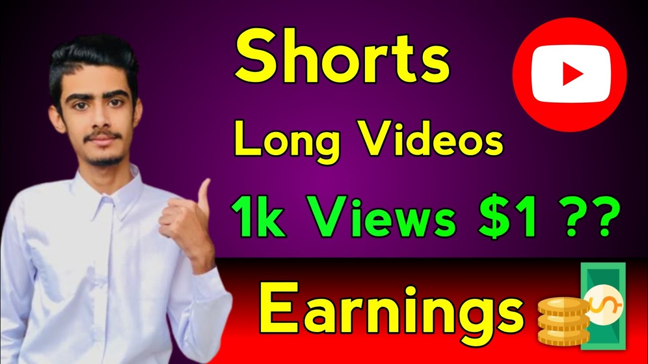YouTube Shorts or Long Videos 1000 Views Earning Aur RPM Kitna Hota Hai ...