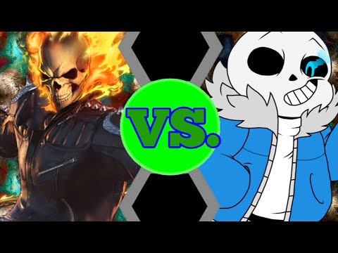 Ghost Rider Vs Sans! Animated Showdown Episode 25 - YouTube