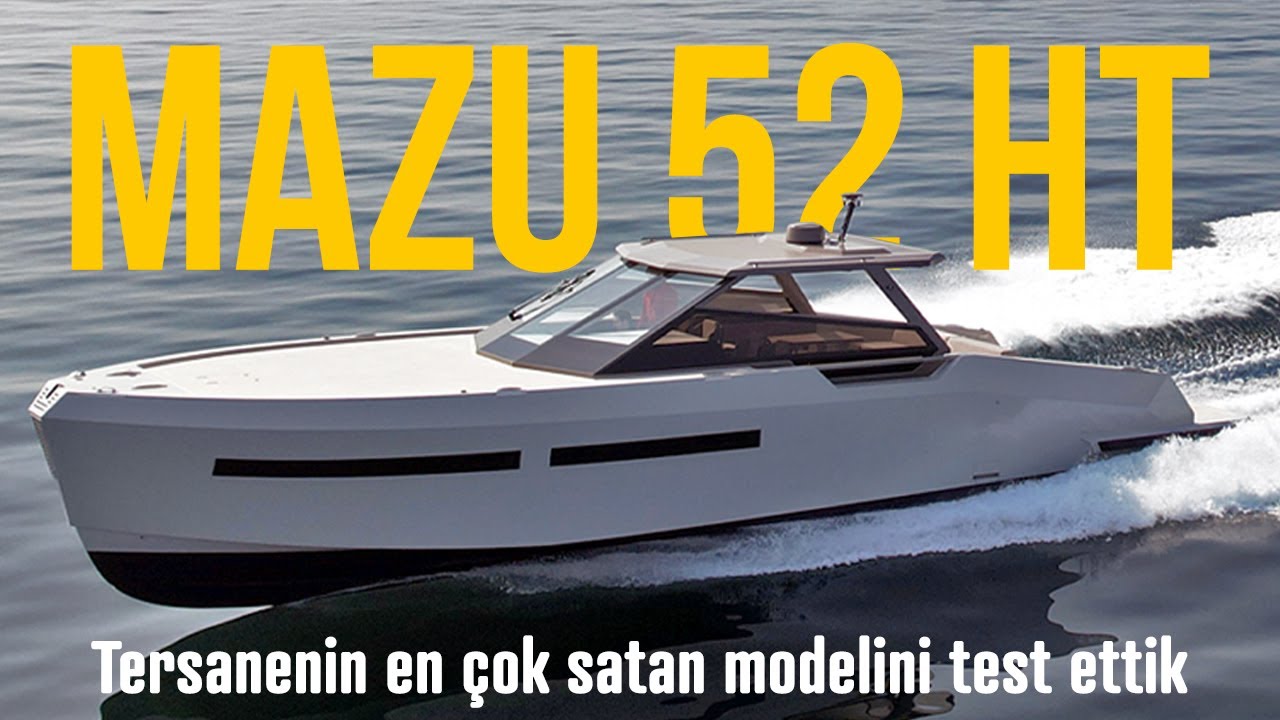 Mazu Yachts'ın en çok satan modeli Mazu 52 HT - YouTube