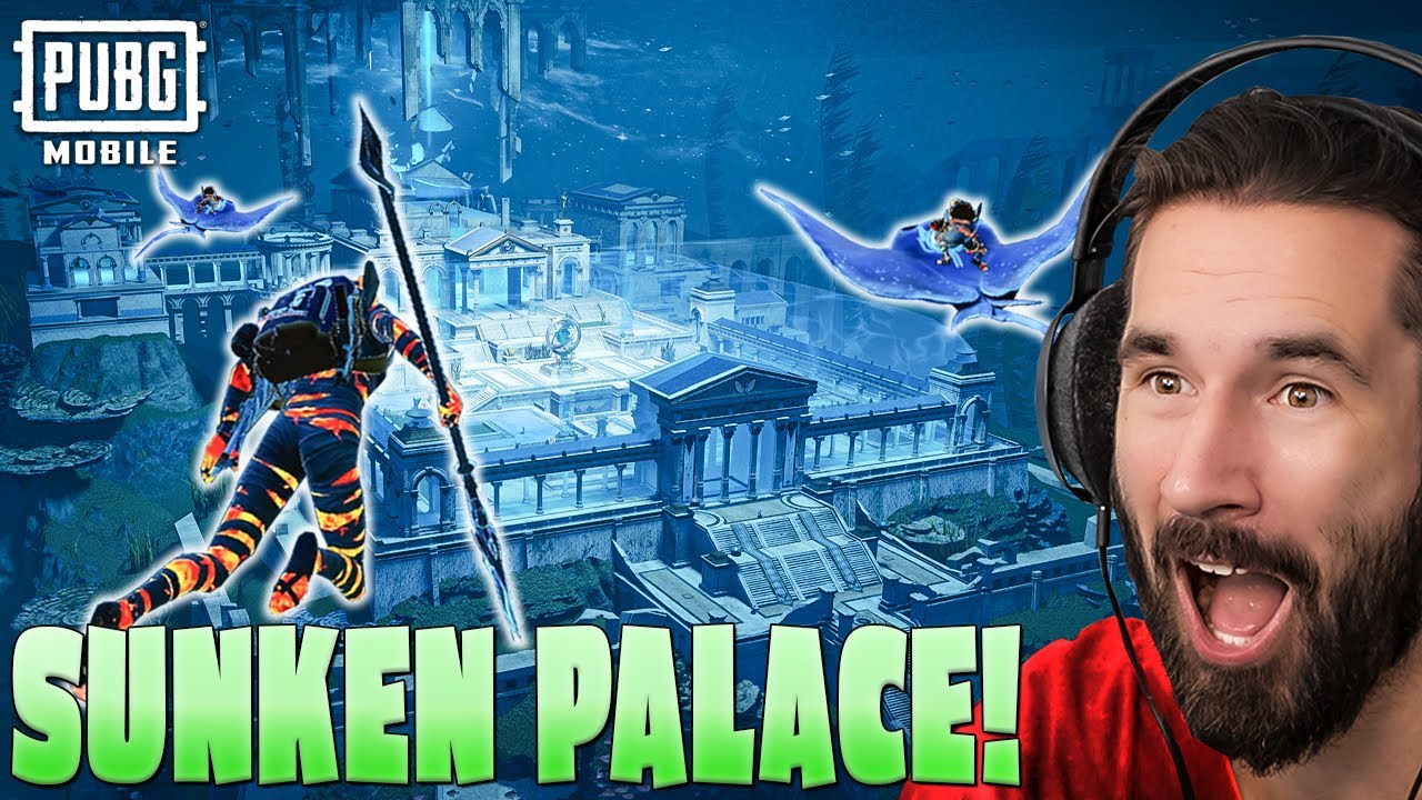 This Underwater Palace Is The Best Hot Drop! Squad Gameplay In New ...