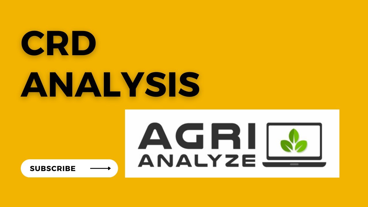 One Factor CRD analysis online - YouTube
