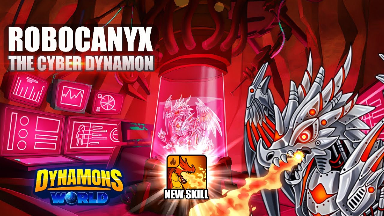 ROBOCANYX | The ROBOT Dynamon |Dynamons World #dynamonsworld #dynamons ...