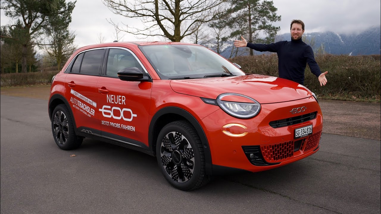 New Fiat 600e La Prima Review - YouTube
