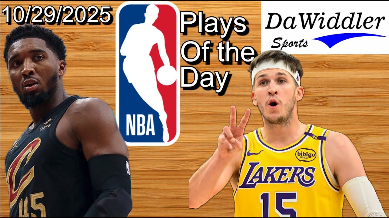 My 4 NBA Best Prop Bets for Wednesday October 29th! 3 Player Prop Play ...