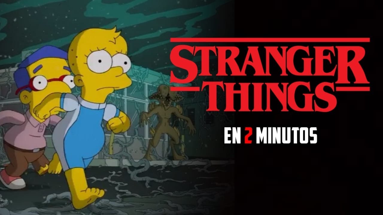 Stranger Things - Los Simpson - YouTube
