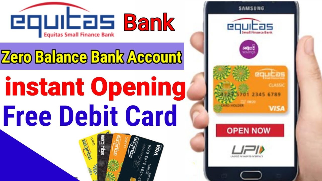 zero balance Bank account opening online| open bank account online ...