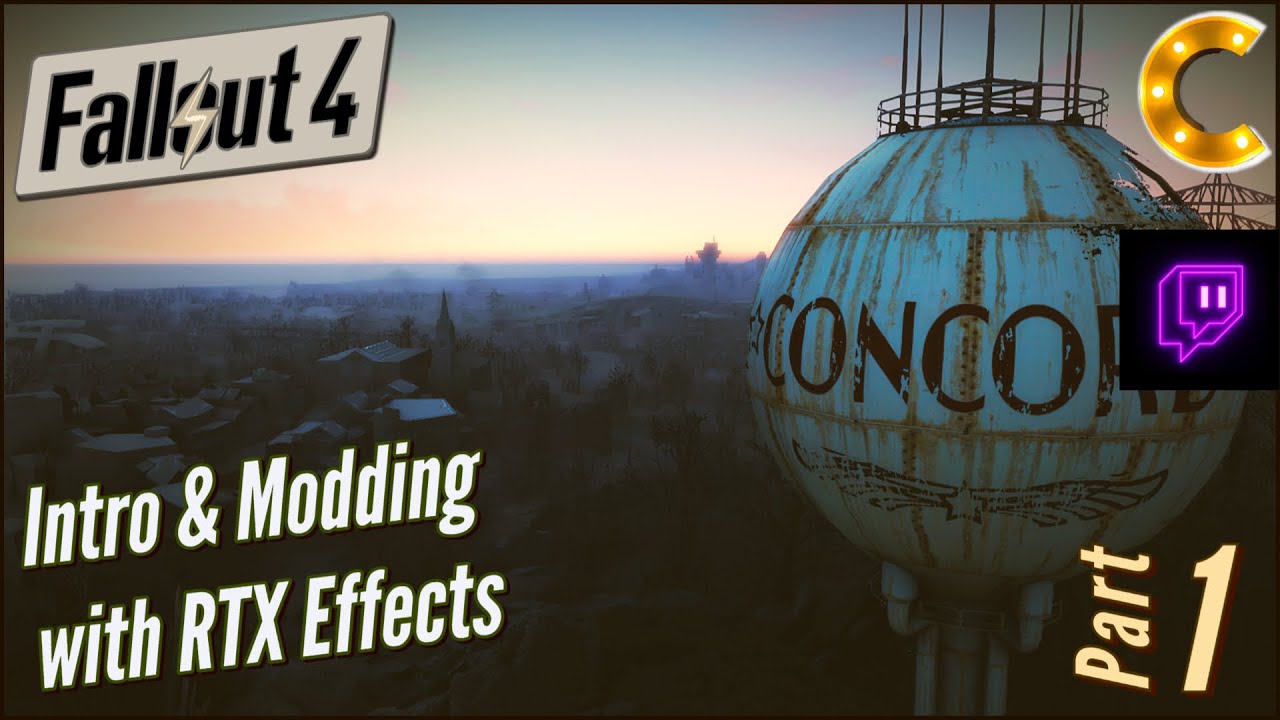 Fallout 4 Slow-Burn Part 1: Modding Together From Scratch with RTX ...