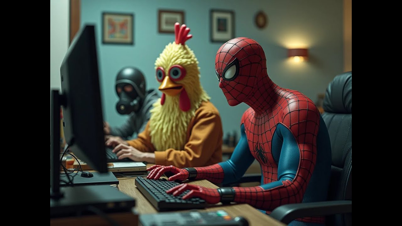 Fornite con Pollo Y Spiderman *SALE MAL* - YouTube