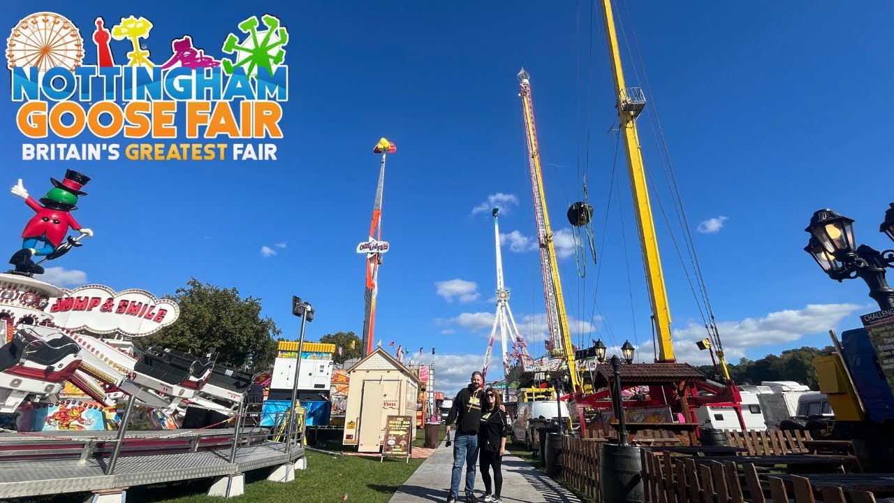 Full Walk Around Nottingham Goose Fair 2025 - YouTube