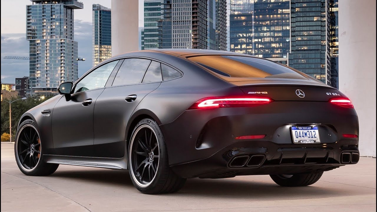 Mercedes AMG GT 63 S 4MATIC 4 Door Sports Car With High Everyday