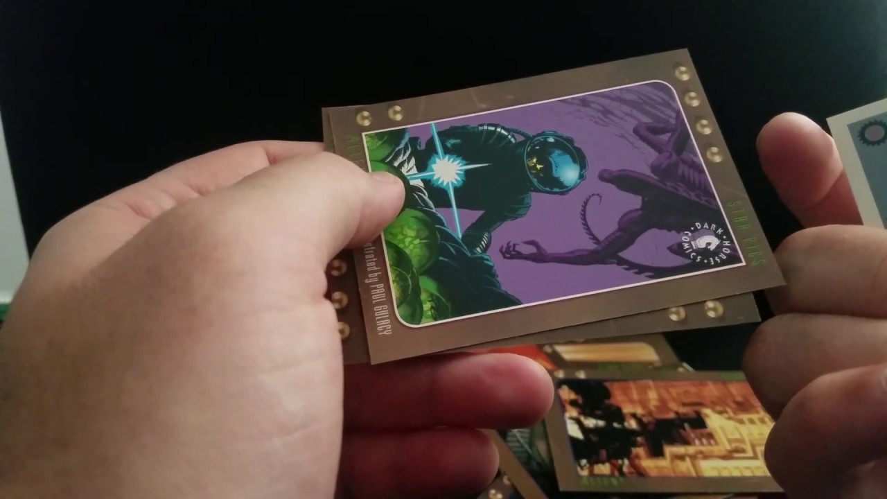 Vintage Toy Freedom - Alien 3 Trading Cards 1992 - YouTube