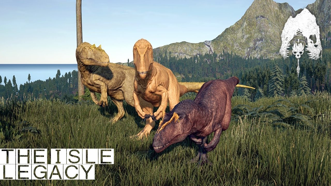 ฝูงอัลโลซอรัสเอาชีวิตรอด | The Isle Legacy เกาะไดโนเสาร์ ซีซั่น4 EP.56 ...