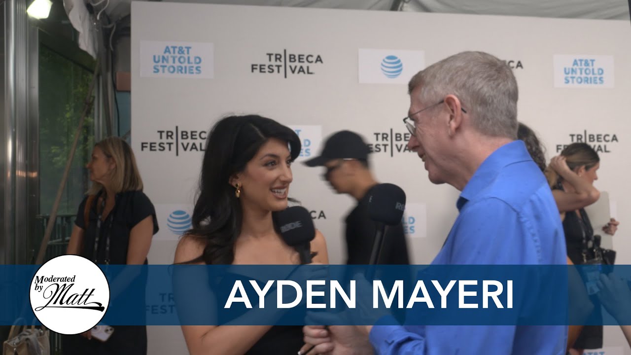 Moderated by Matt: Honeyjoon with Ayden Mayeri (actress) - YouTube