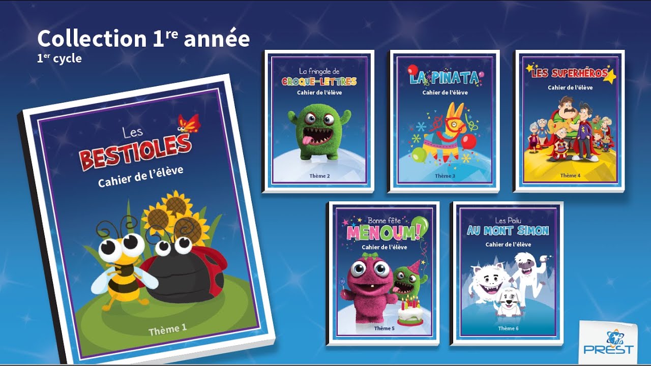 PREST-Math: Présentation collection 1re année - YouTube