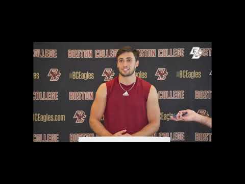 Danny Longman Boston College 1st Press conference Sep 6th 2021 vs ...