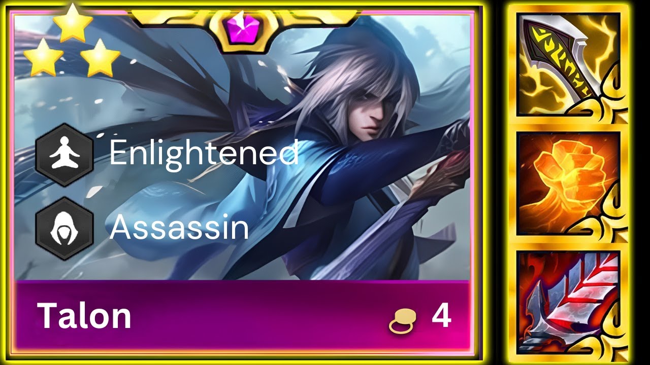6 Assassin Talon Full Radiant ⭐⭐⭐ !? | TFT Set 4.5 Revival - YouTube