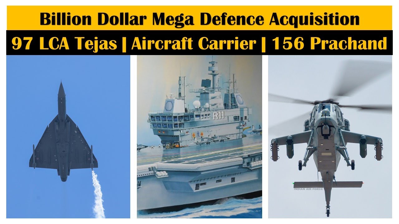 India set for Billion Dollar Defence Acquisition : 97 LCA Tejas | 156 ...