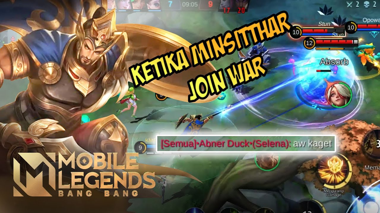 Mobile Legends: Wait A Moment Playing With Minsitthar | Solo Ranked #4 ...