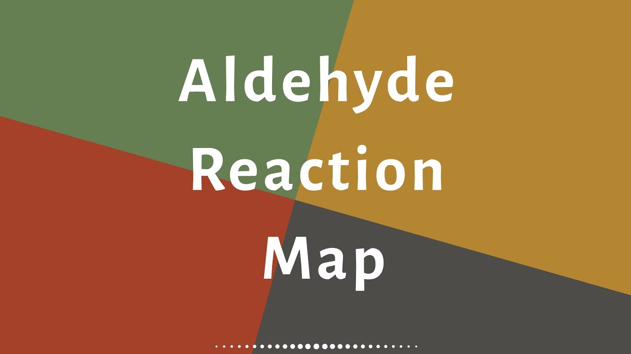 Aldehyde Reaction Map| CBSE grade 12 chemistry| JEE| NEET CBSE ...