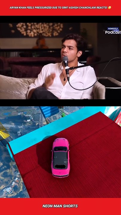 Aryan Khan feels Pressurized due to SRK? Ashish Chanchlani Reacts! 😳 #shorts - YouTube