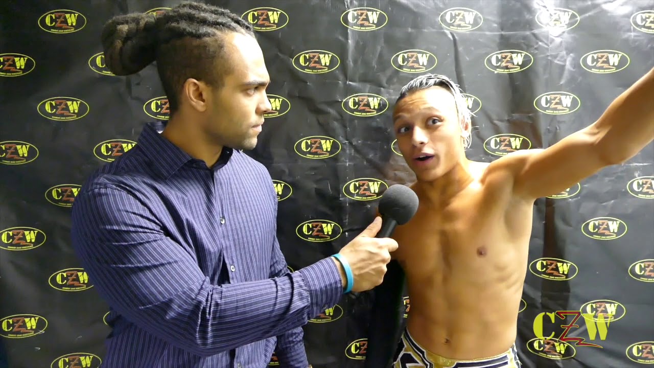 CZW - KC Navarro is Hungry for success - YouTube
