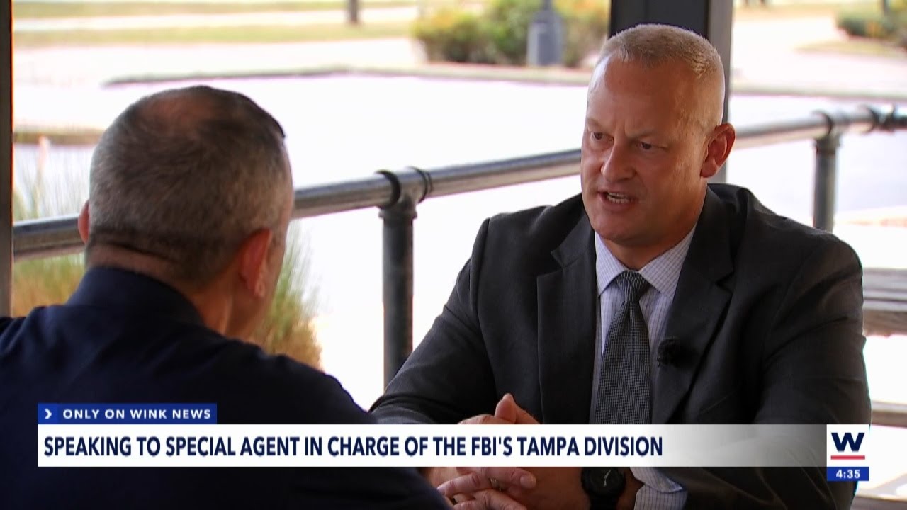 Matt Fodor tackles Southwest Florida threats as FBI's Tampa chief - YouTube