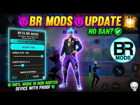 🔥BR MODS FREE (NO ROOT) 😱 | BR MOD MENU SAFE? | FREE FIRE 2026 NEW UPDATE 😱