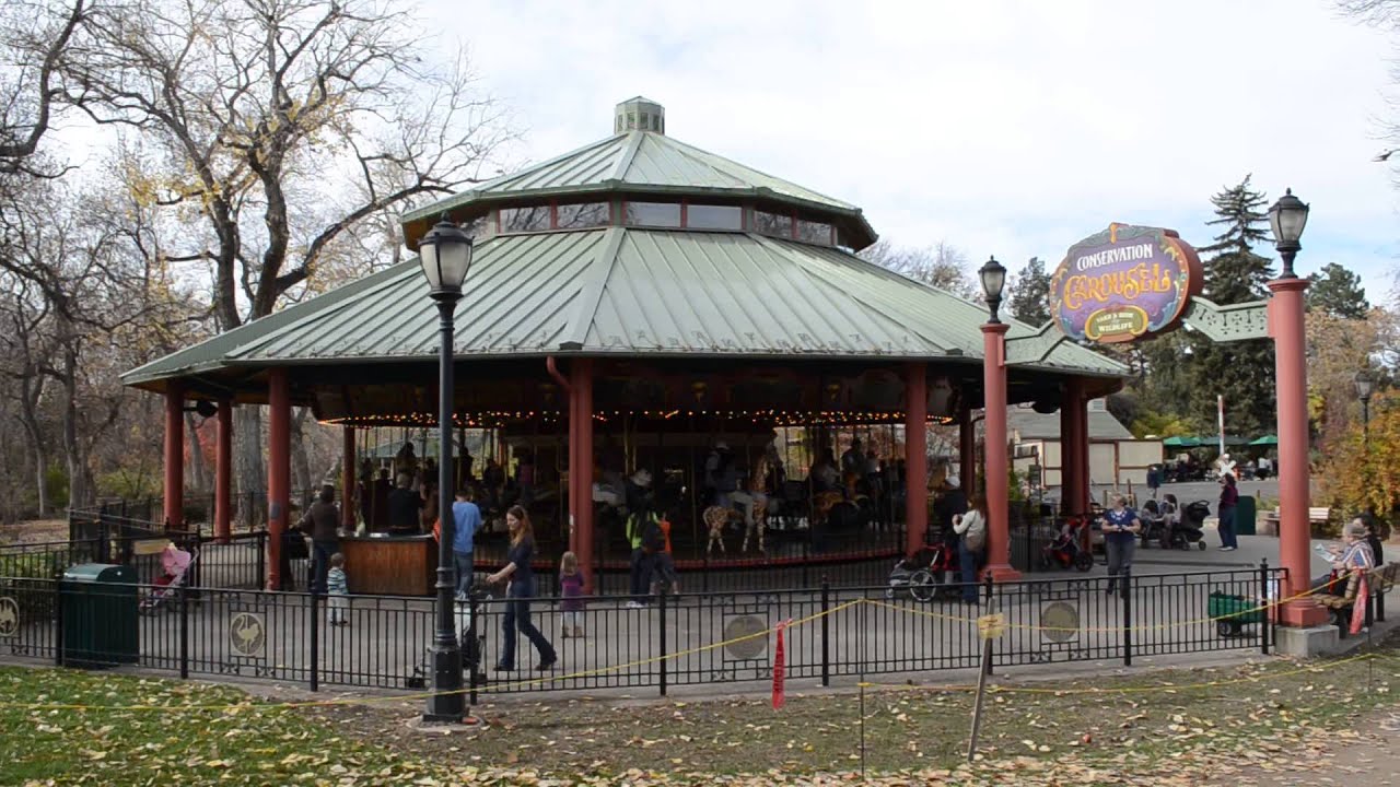 Denver Zoo Carousel Conservation Carousel - YouTube