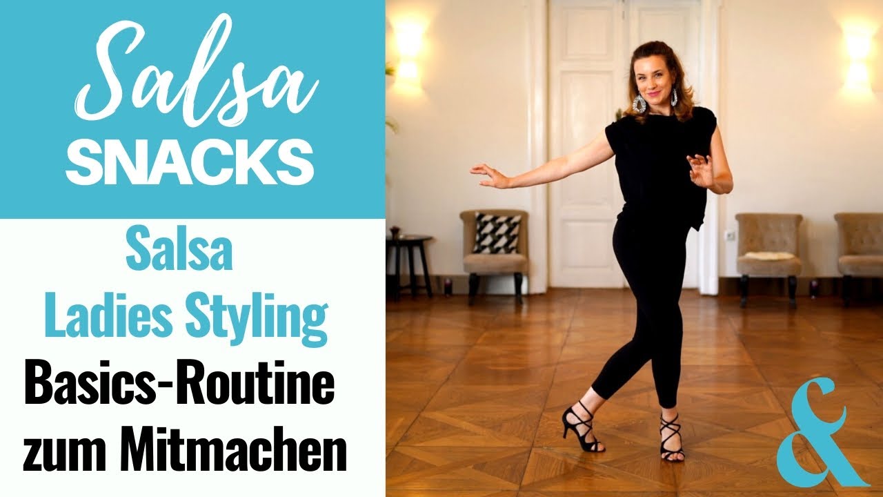 Salsa Ladies Styling Basic-Routine zum Mitmachen - YouTube