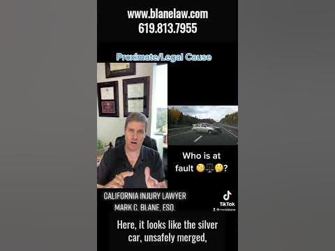 Unsafe Merger | California Vehicle Code Section 22107 - YouTube