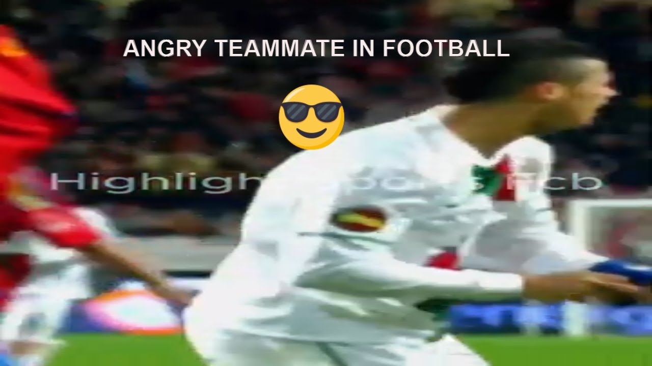Angry teammates moments in football (p2) #soccer #football #moments # ...