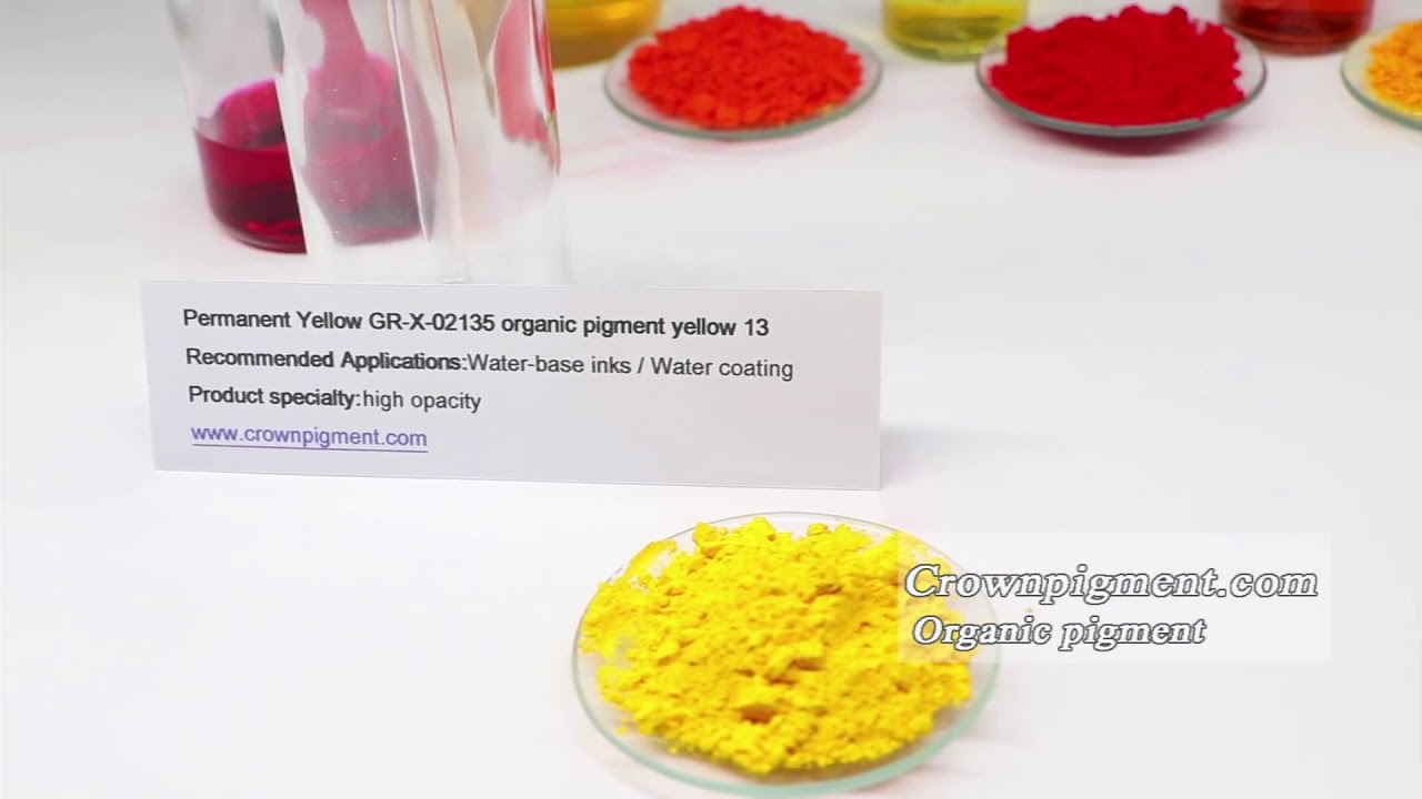 pigment yellow 13 Permanent Yellow GR-X-02135 - YouTube