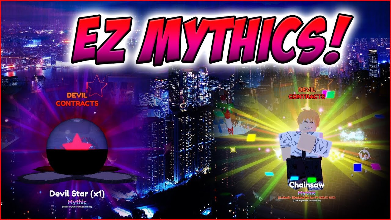 The Easiest Method For Getting The New Mythic Chainsaw Man Units - YouTube