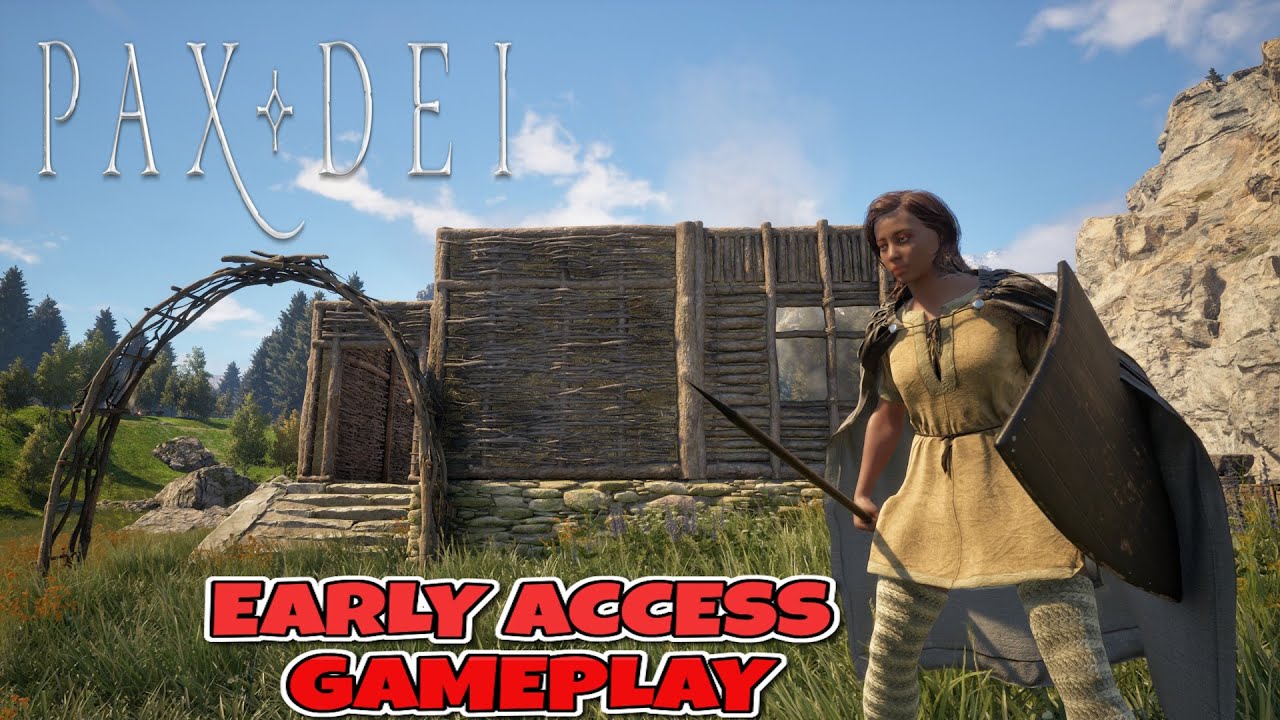 Pax Dei - Crafting/Survival MMO - First Impressions Gameplay - YouTube