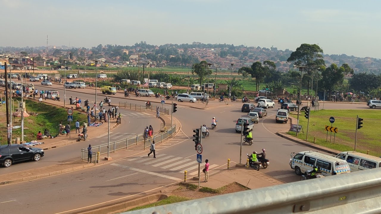 I Crossed The Entebbe Express Way To This Village - YouTube