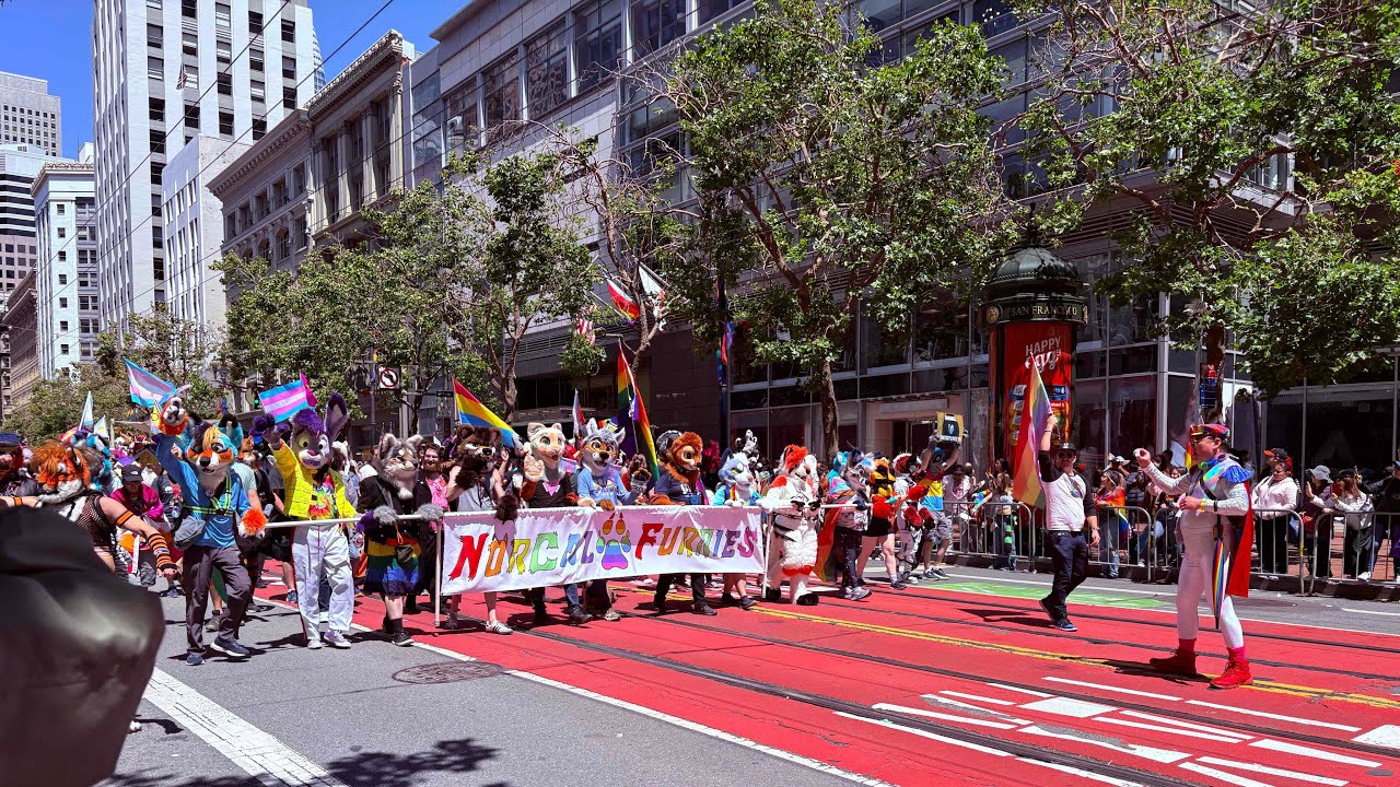 SV3: Norcal Furries @ SF Pride - YouTube