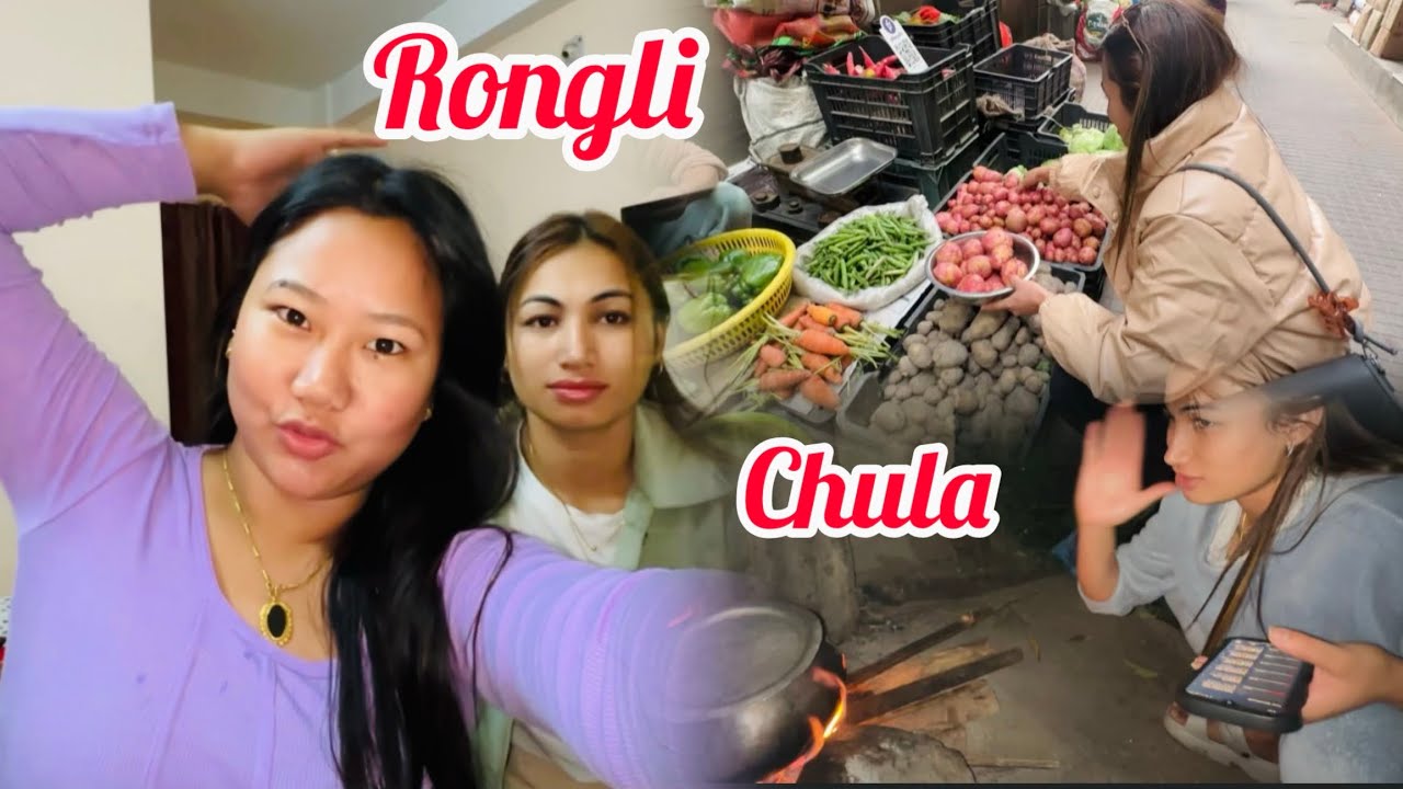 Experiencing village🤗 life at Rongli Sikkim ️ Chula Cook 🧑‍🍳 garako ...