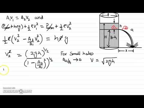 2 3 BASICS OF VELOCITY OF EFFLUX - YouTube
