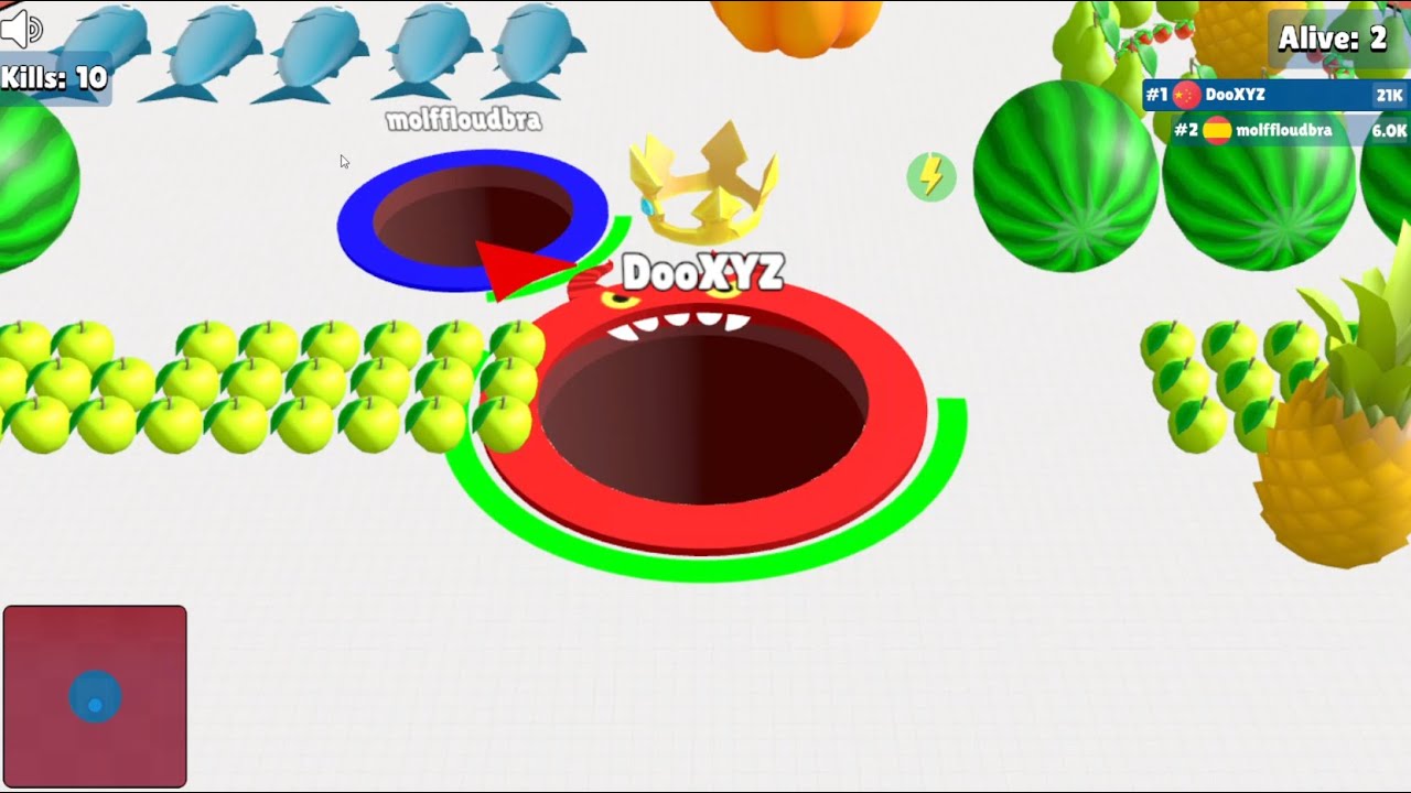 Holey.io Battle Royale Map Control: 100.00% - YouTube