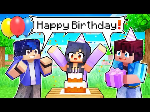 It's Aphmau's BIRTHDAY In Minecraft!