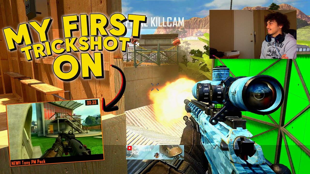I HIT TRICKSHOTS USING THE NEW TONY PACK ON BO2 | Ft. @dszty #bo2 - YouTube