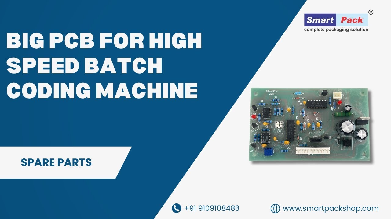 Big PCB for High Speed Batch Coding Machine Contact- 9713375366/ 6262353366 - YouTube