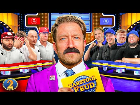 Team Kirk & Whit Face Team Brandon To Play Family Feud With Dave | Barsool Feud Ep. 2