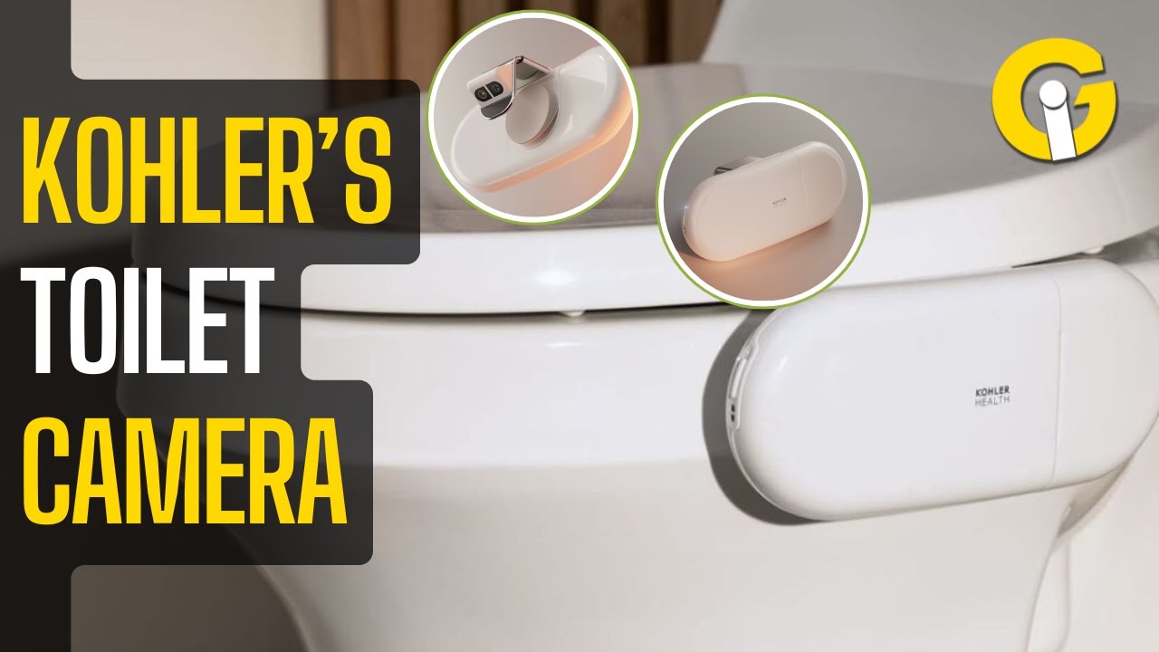 Kohler Is Putting A Camera In Your Toilet… For Health Of Course! - YouTube
