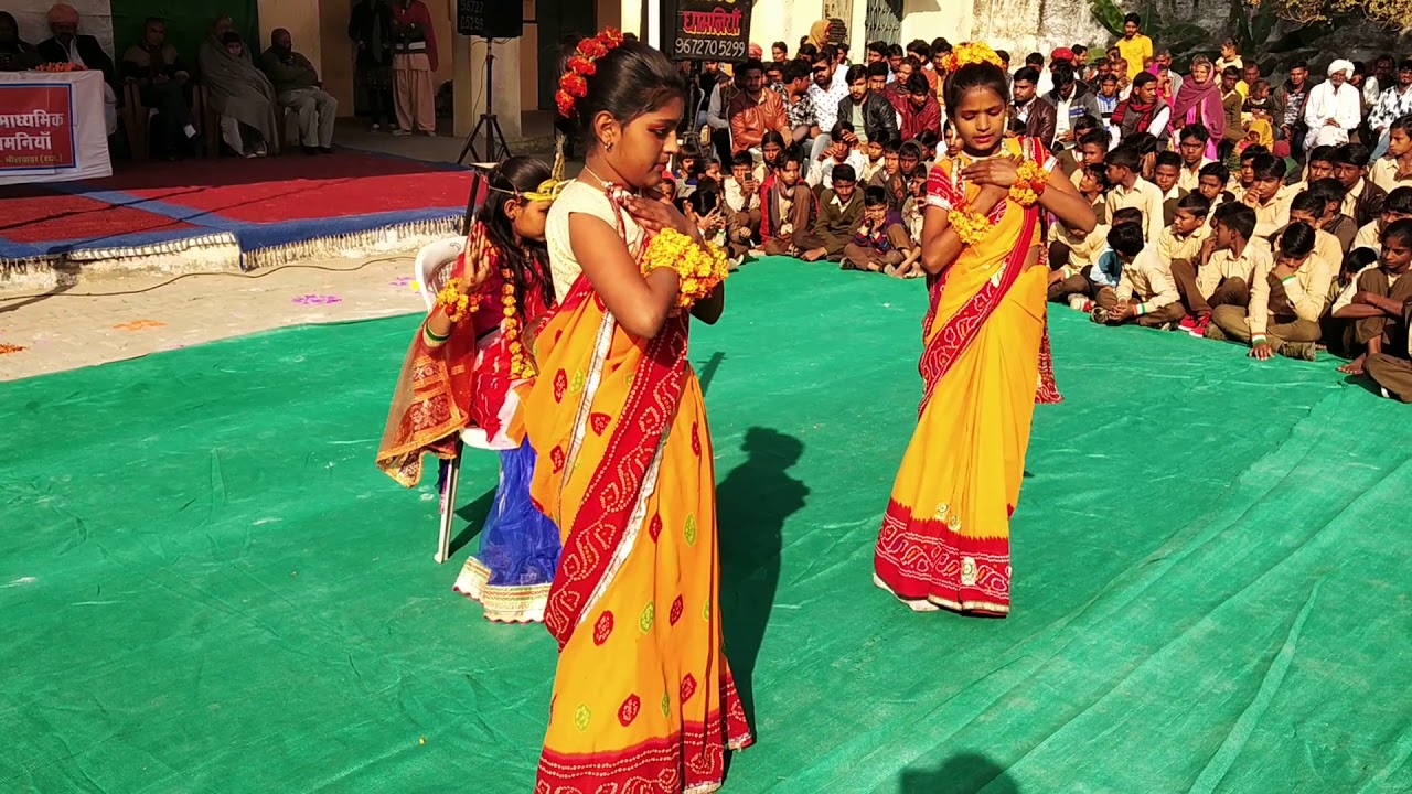 26 January saraswati vaahan (Tilak bal vidhaya niketan dhamni) - YouTube