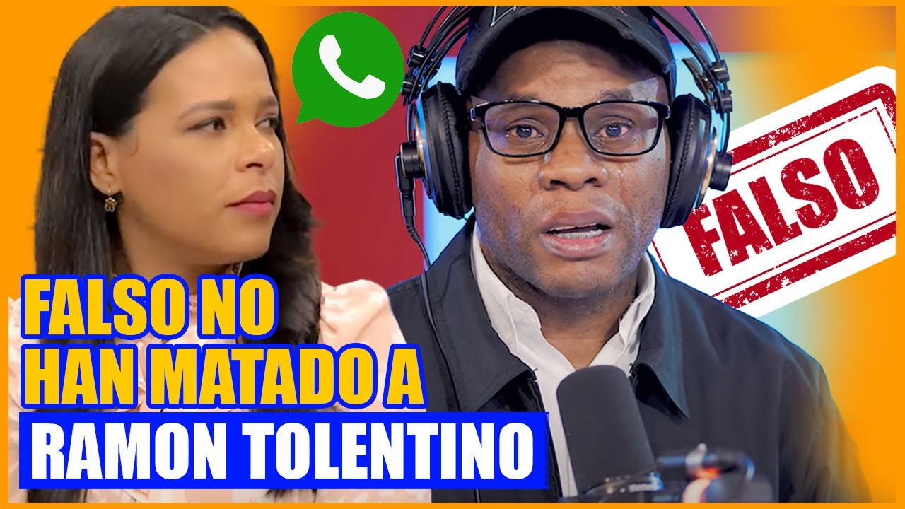 EXCLUSIVA 🚫 RAMON TOLENTINO LLAMA Y DESMIENTE QUE LO HAYAN MATADO - Una ...