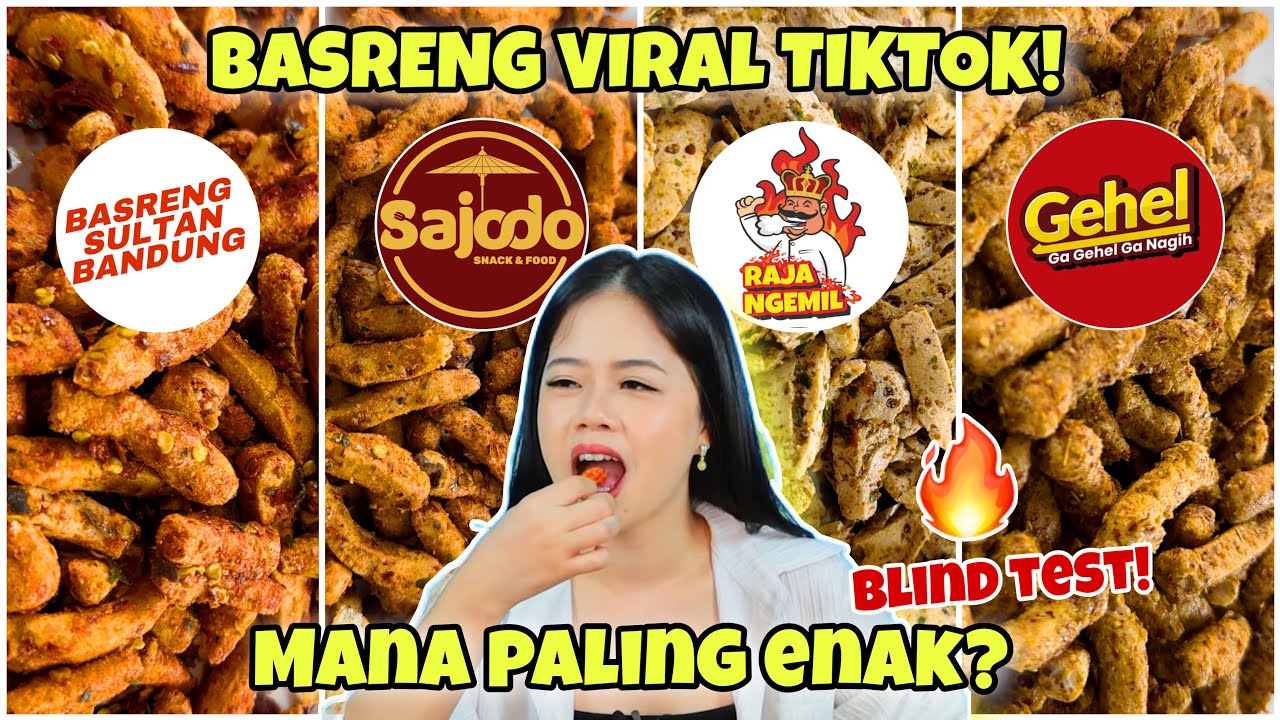 Beli Semua Basreng Viral Di Tiktok đŸ”¥mencari Yang Terenak Youtube