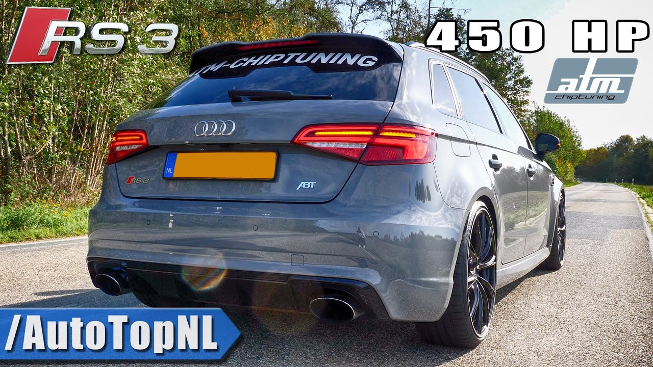 AUDI RS3 8V 450HP | DECAT Exhaust SOUND REVS & ONBOARD by AutoTopNL ...