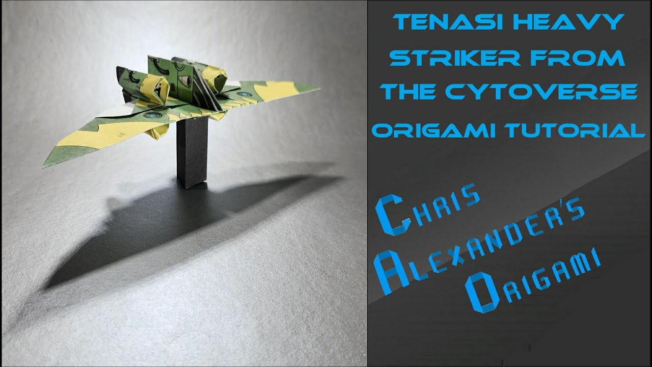 Chris Alexander's Origami: Tenasi heavy striker from the Cytoverse ...